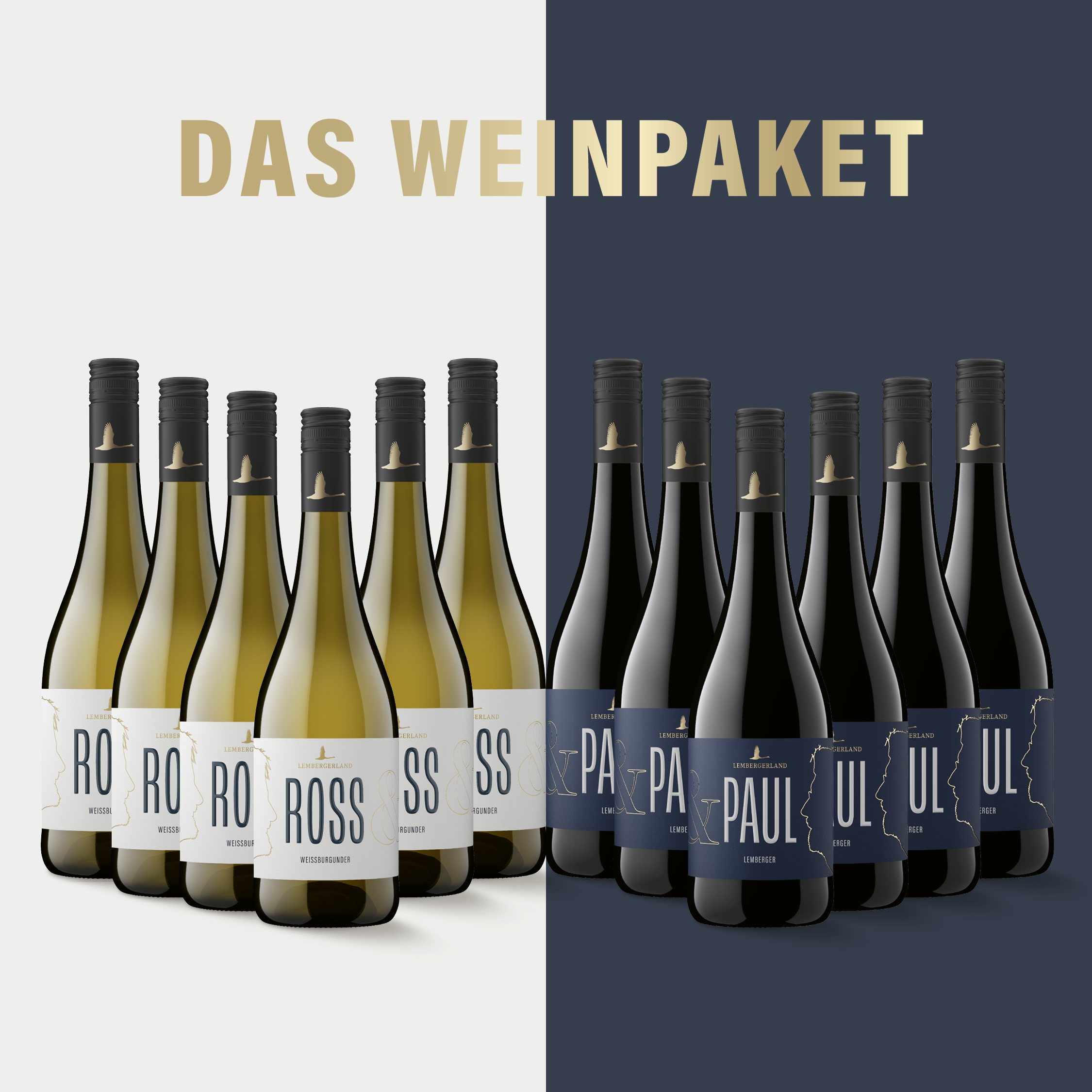 ROSS & PAUL - Das 12er-Weinpaket – Lembergerland